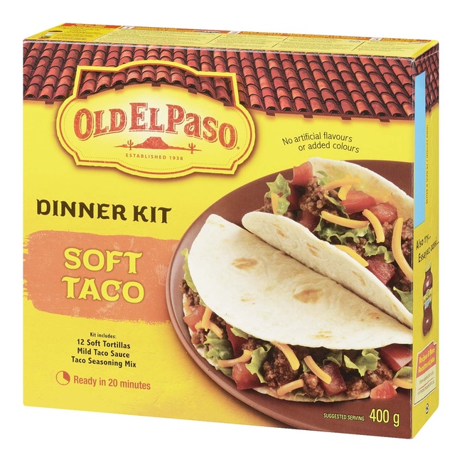 OLD EL PASO SOFT TACO KIT | Stong's Market